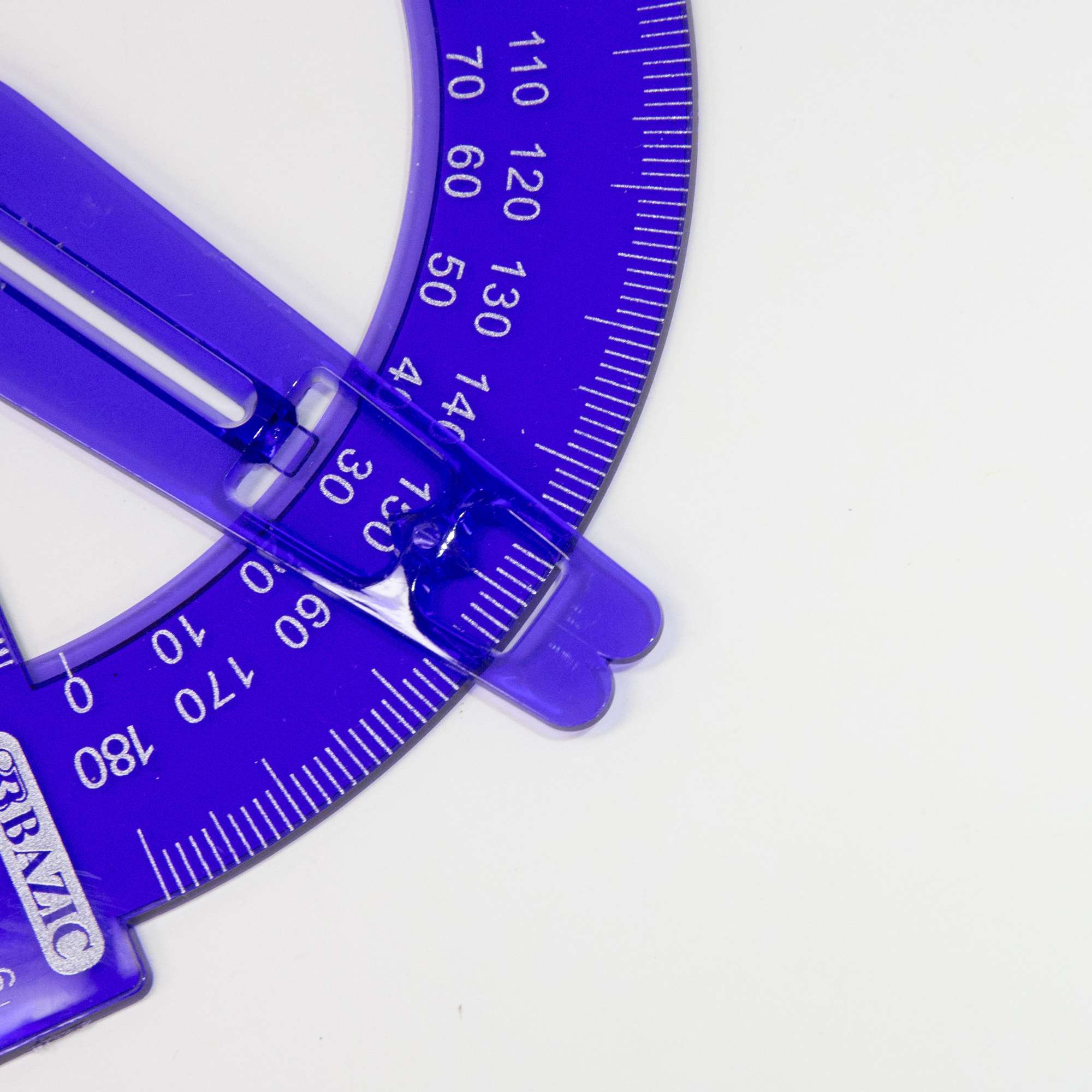 Buy BAZIC Geometry Math Compass Set, Scale-Arm 6 Swing Arm Protractor ...