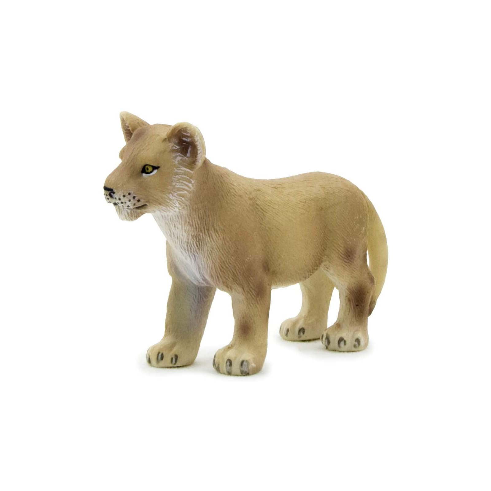 MOJO Lion Cub Standing Animal Figure 387011 - Walmart.com