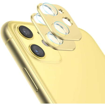 GOGEU Camera Lens Protector for iPhone 11, Aluminum Alloy Lens ...