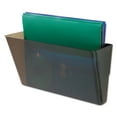 Deflecto DocuPocket Stackable Four-Pocket Wall File Letter Smoke 73402 ...