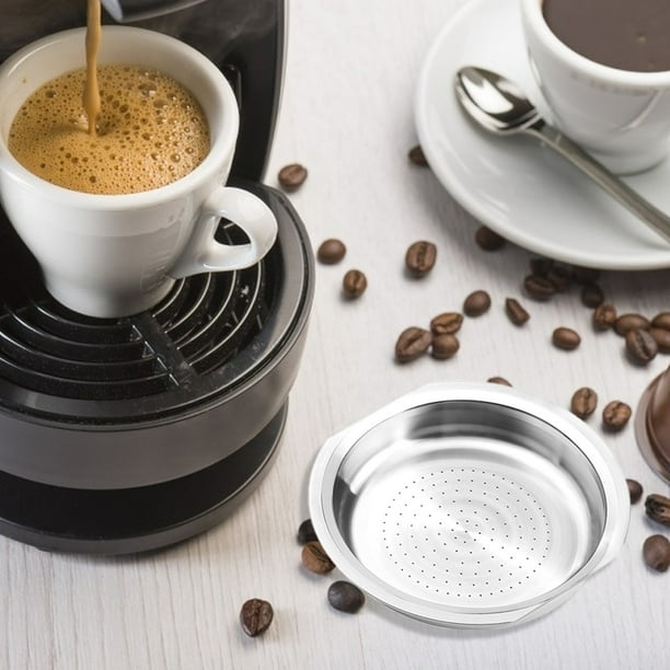 TB&W Stainless Steel Coffee Filter Cup Reusable Coffee Capsule Set for ...