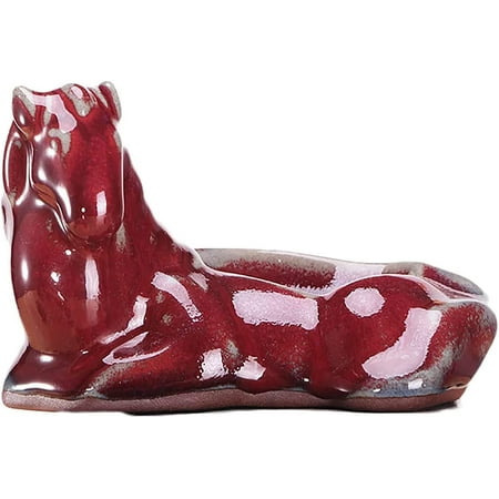 FanShow Porcelain Tobacco Smoking Pipe Stand Rack Chinese Zodiac ...