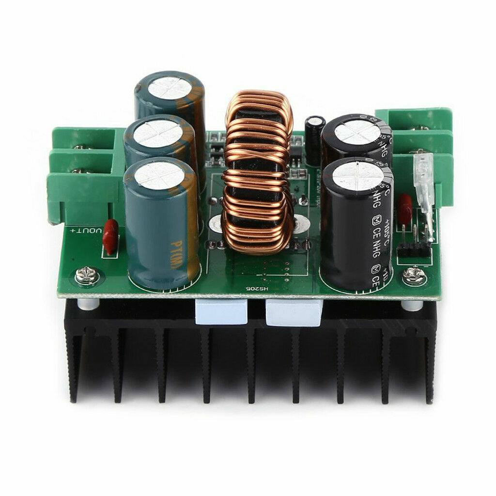 1200W 20A CC CV DC Boost Converter 8V-60V 12V-80V Current High Power ...