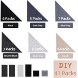 Caltero Acoustic Wall Panels,Sound Proof Panels Self Adhesive ...