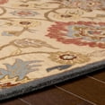 Mark&Day Wool Area Rugs, 5x6 Eckville Traditional Ivory Custom Shape ...