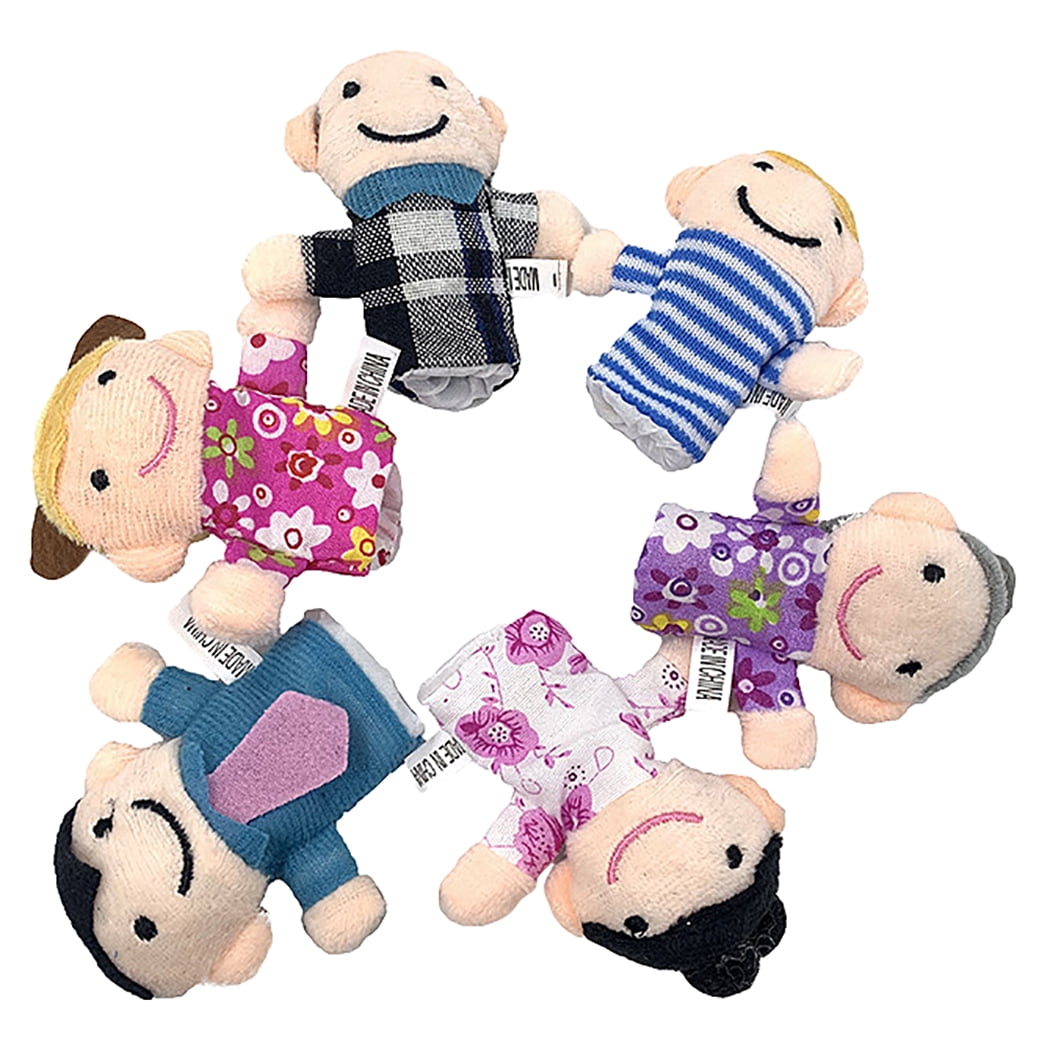 Click here for Nobrand 6pcs Finger Puppet Educational Cute Cartoo... prices