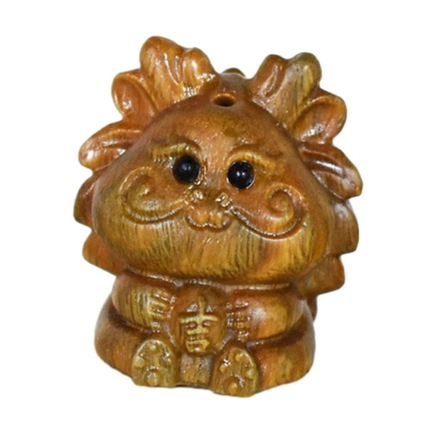 Estatua de Dragones de Madera Sunnimix 2024 Año Nuevo Chino Fengshui ...