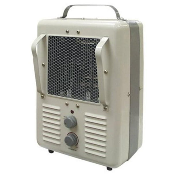TPI Corporation 188TASA Fan Forced Portable Electric Heater, Milk House ...