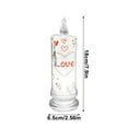 Gyedtr Valentine's Day Confession Electronic Candle Light Battery ...