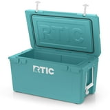 RTIC 65 QT Heavy-Duty Ultra-Tough Rotomolded Ice Chest Cooler, Lagoon ...