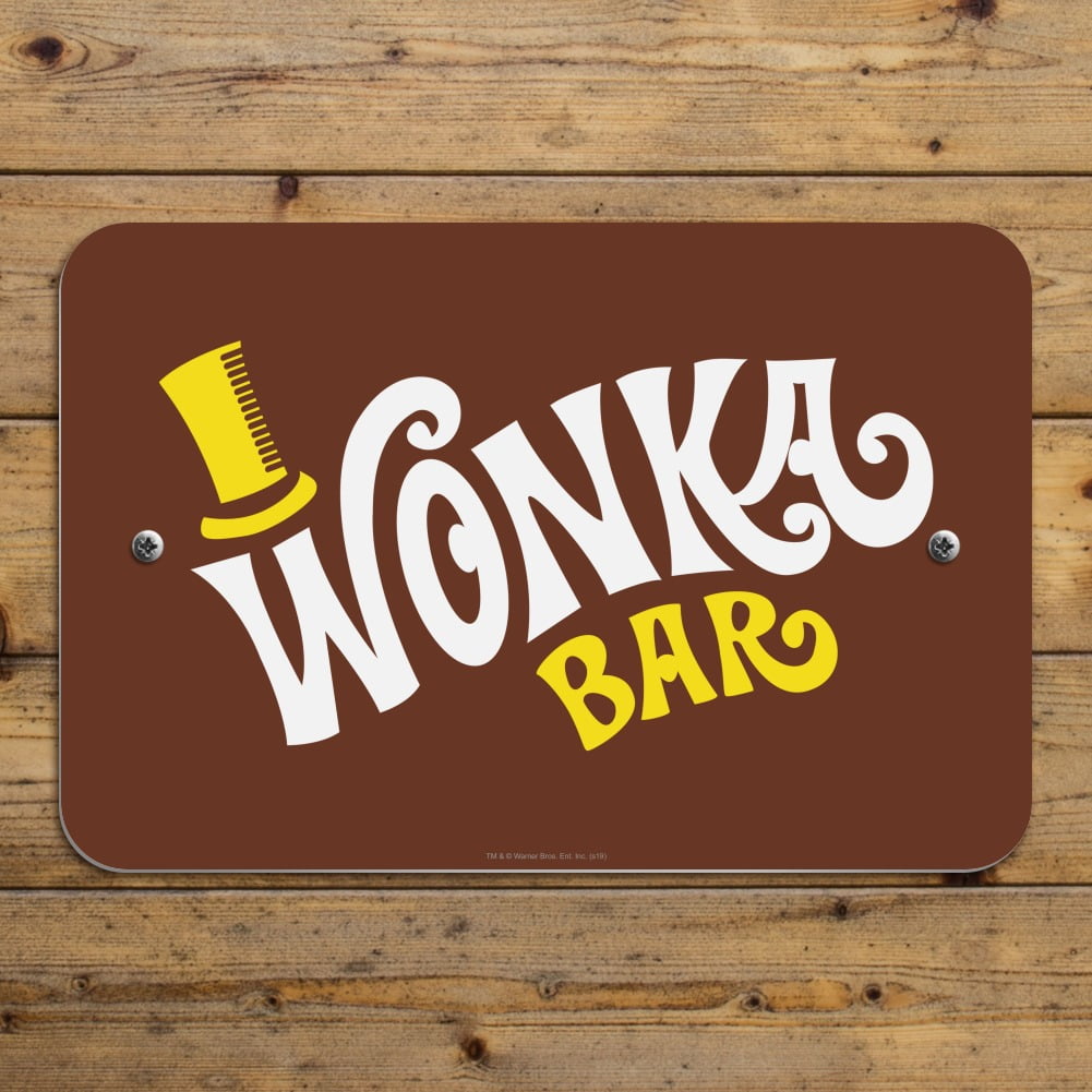 Willy Wonka Chocolate Factory Bar Logo Sign Chile | Ubuy