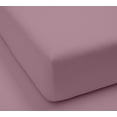 1200 Thread Count 100% Cotton Solid Sheet Set (California King, Purple ...