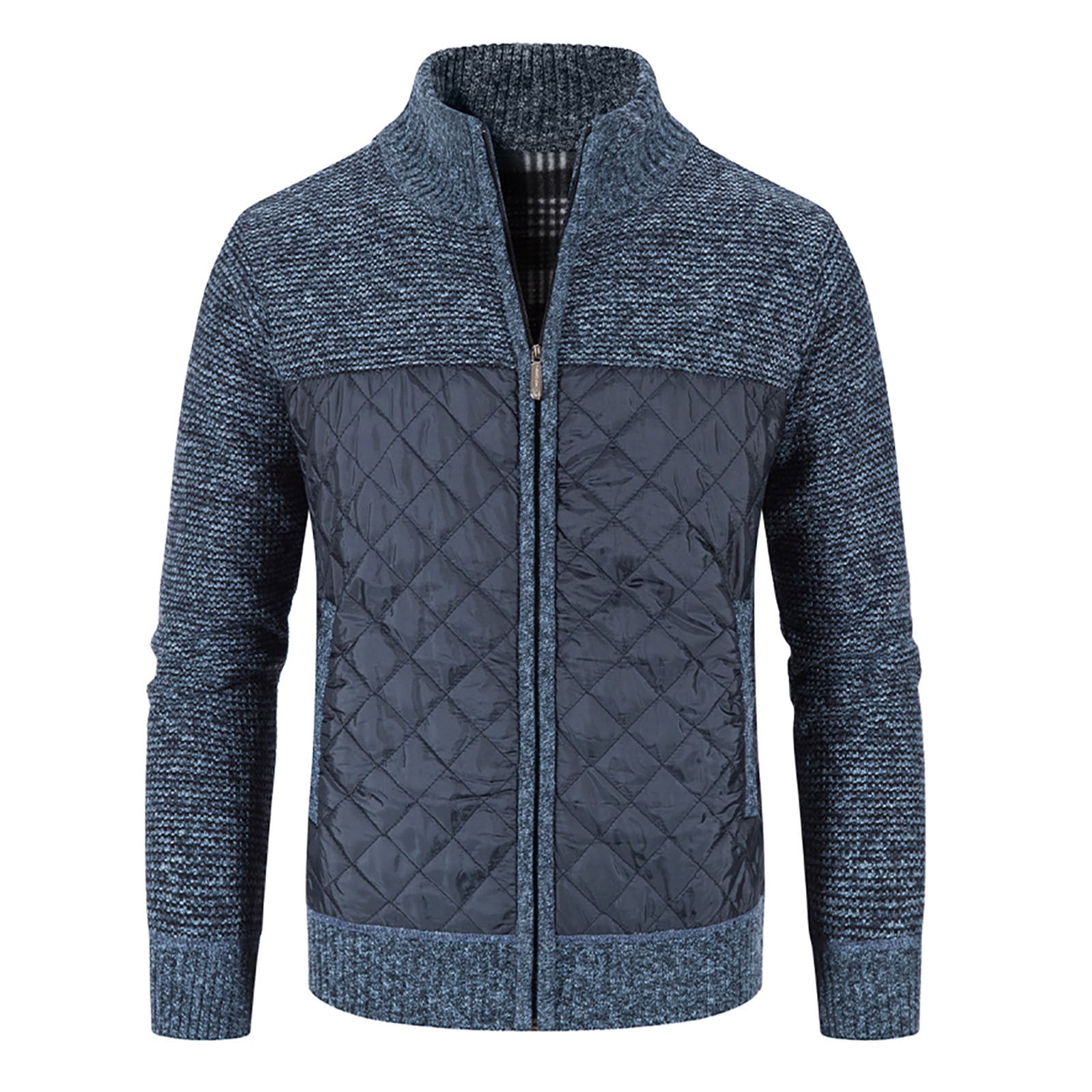 Click here for Cehvom Mens Zip Up Knitted Cardigan Thick Sweater... prices