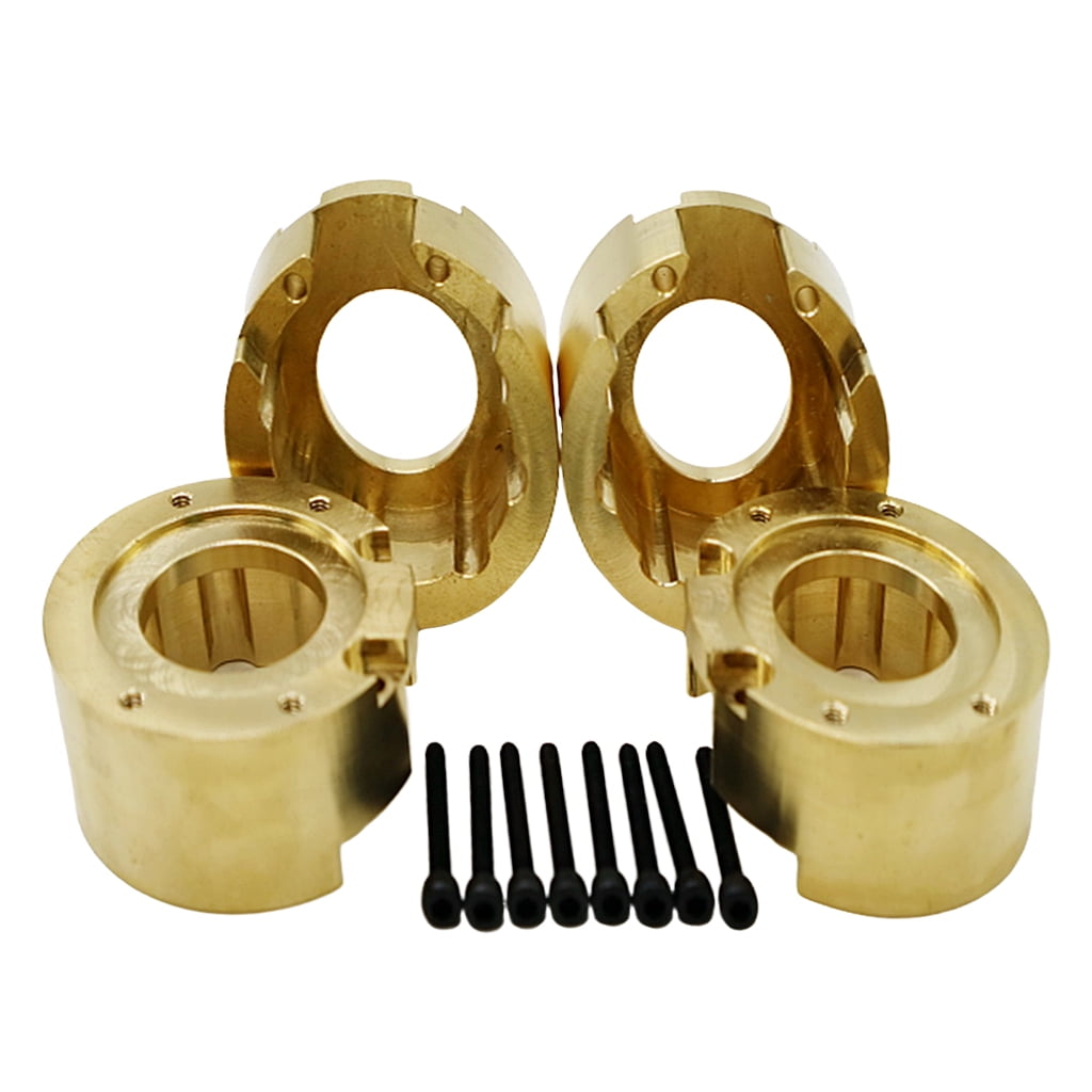 4 Pieces Brass Balance Tire Wheel Weight & Screws for -4 Upgrade ...