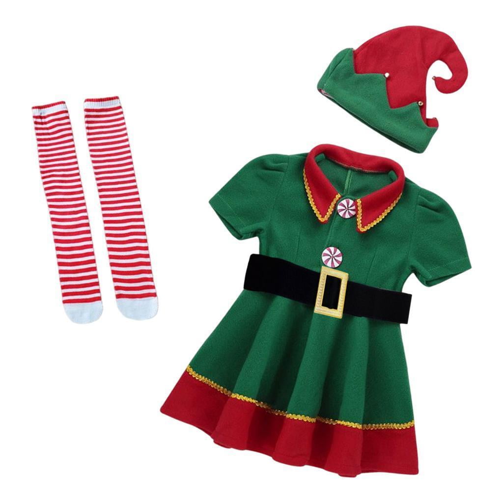 Disfraz de Navidad de elfo Ropa Foto Accesorios Cosplay para la fiesta ...