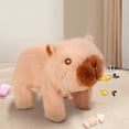 CYFW Electric Pet Capybara Walking Plush Dolls Toy for Children with ...
