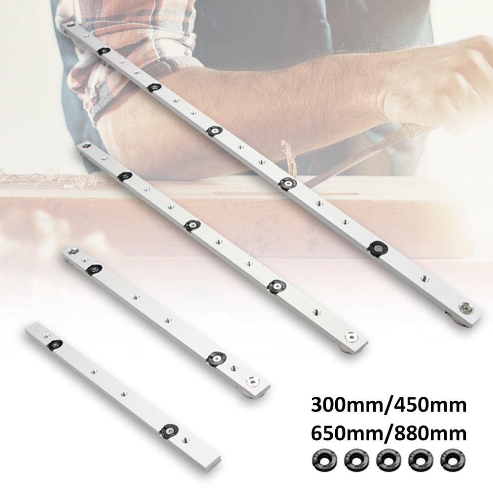 Miuline Alloy T-Tracks Slot Miter Track, Universal T-Track Slider Miter ...