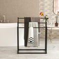 Free Standing Towel Rack, 3 Tiers Metal Towel Rack Standing ...