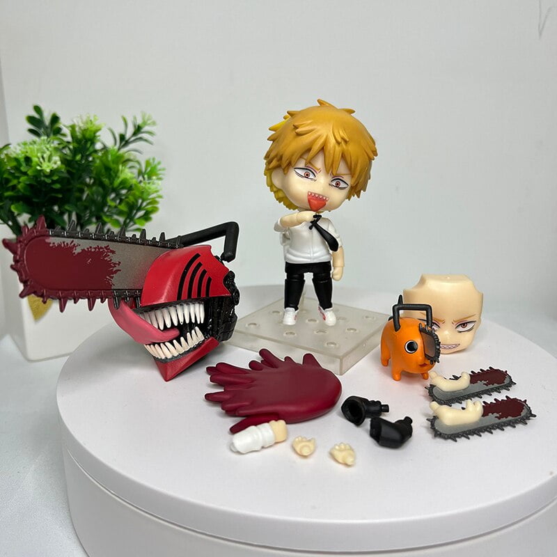 Chainsaw Man Makima Anime Figure, GK Chainsaw Man, Denji Action Figure ...