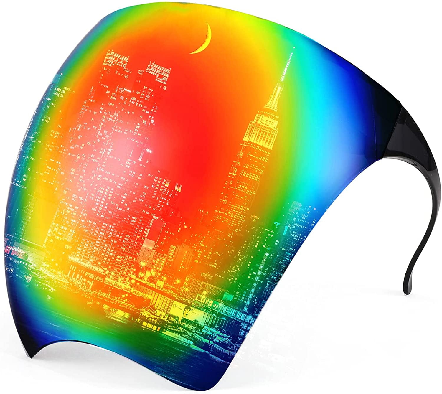 FEISEDY Full Cover Face Visor Protective Glasses Mirror Shield ...