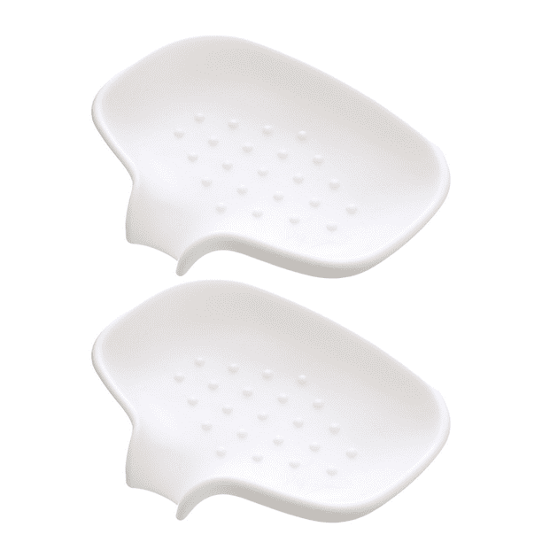 Self-Draining Silicone Dish Sponge Holder for Kitchen | Sloping Drain ...