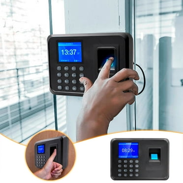 Biometric Fingerprint Attendance Machine, 4 Inch LCD Screen, Employee ...