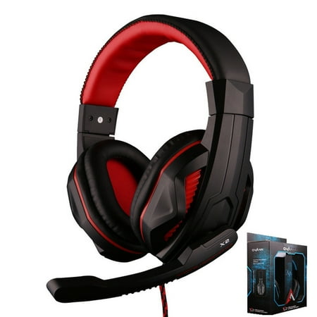 ZfLogic X-Racer Gaming Headphones with Mic Stereo Earphone Over-Ear ...