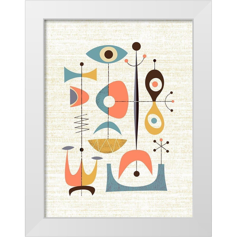 Theodore, James 19x24 White Modern Wood Framed Museum Art Print Titled ...