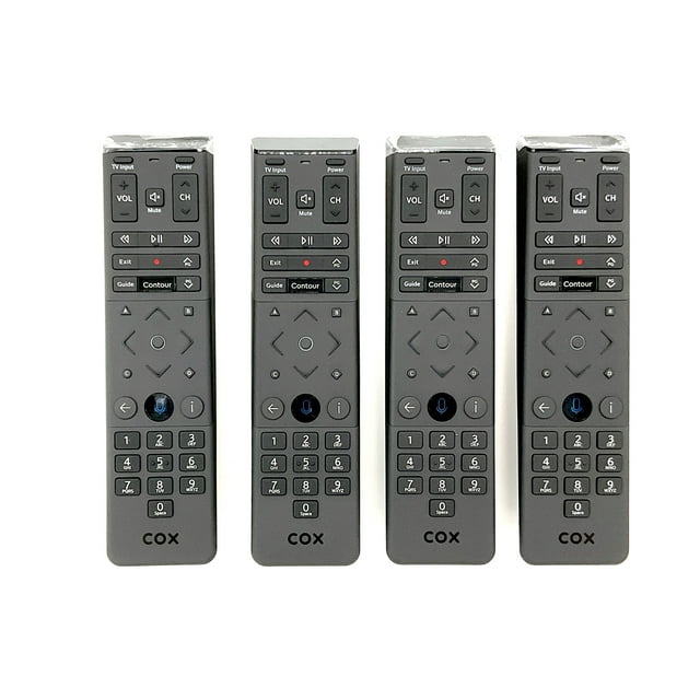 Cox Contour XR15 Voice Remote Control (4 Pack), Replacement for TVs ...