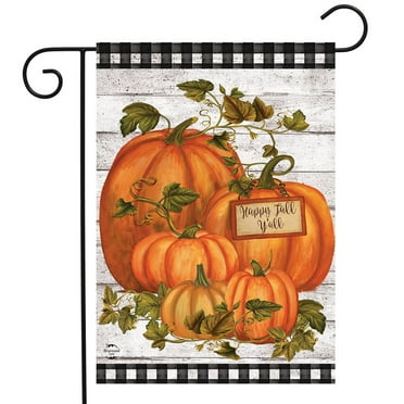 Toland Home Garden Hello Fall Gnomes Fall Flag Double Sided 28x40 Inch ...