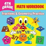 4th Grade Math Workbook : Fractions & Geometry Practice (Paperback ...