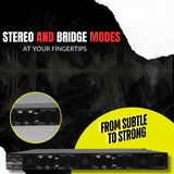 MUSYSIC Professional 4-Channel Amplifier – 2x9600 Watts D-Class 1U ...