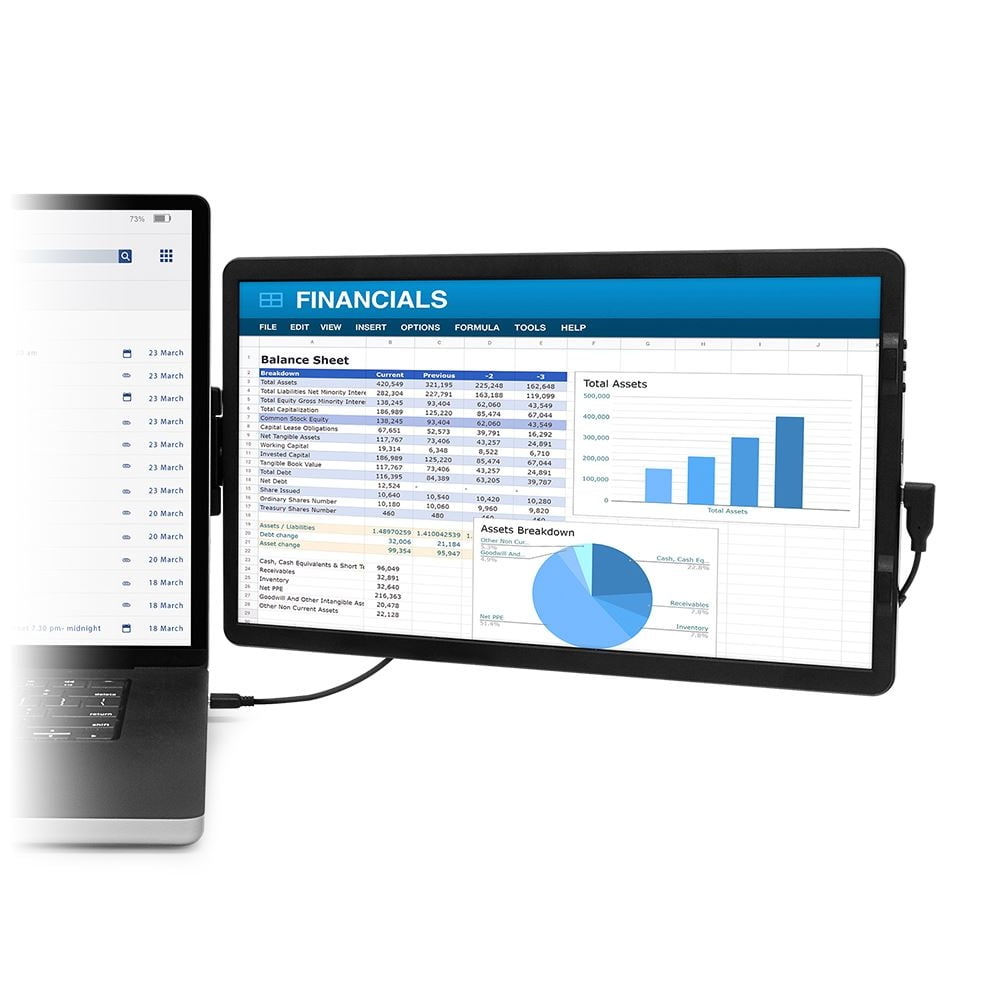 Restored HELIX 14.1-In. Attachable Portable Laptop Monitor, ETHMON14 ...