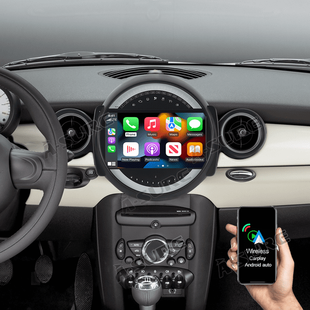 9" 2+32GB CarPlay Android 11 Car Stereo Radio for BMW Mini Cooper R56 ...