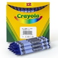 Crayola Bulk Crayons, Blue, Regular Size, 12 Per Box, Set Of 12 Boxes ...