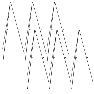 Staples Flip Chart Easel Black Steel 2/Pack 61293-CCVS - Walmart.com