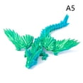 3D Printed Flying Dragon Articulated Dragon Western Style Joint Movable ...