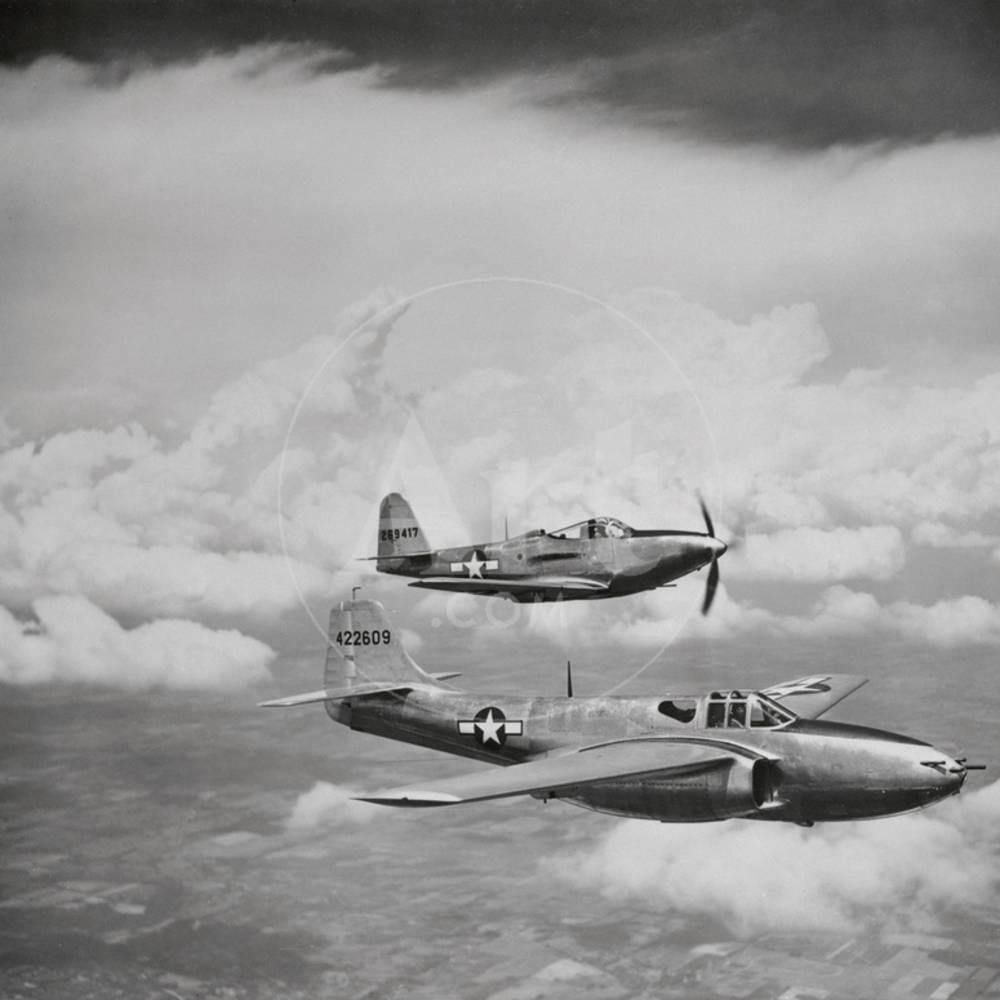 View of Army Air Force Planes, Unframed Photographic Print Wall Art ...