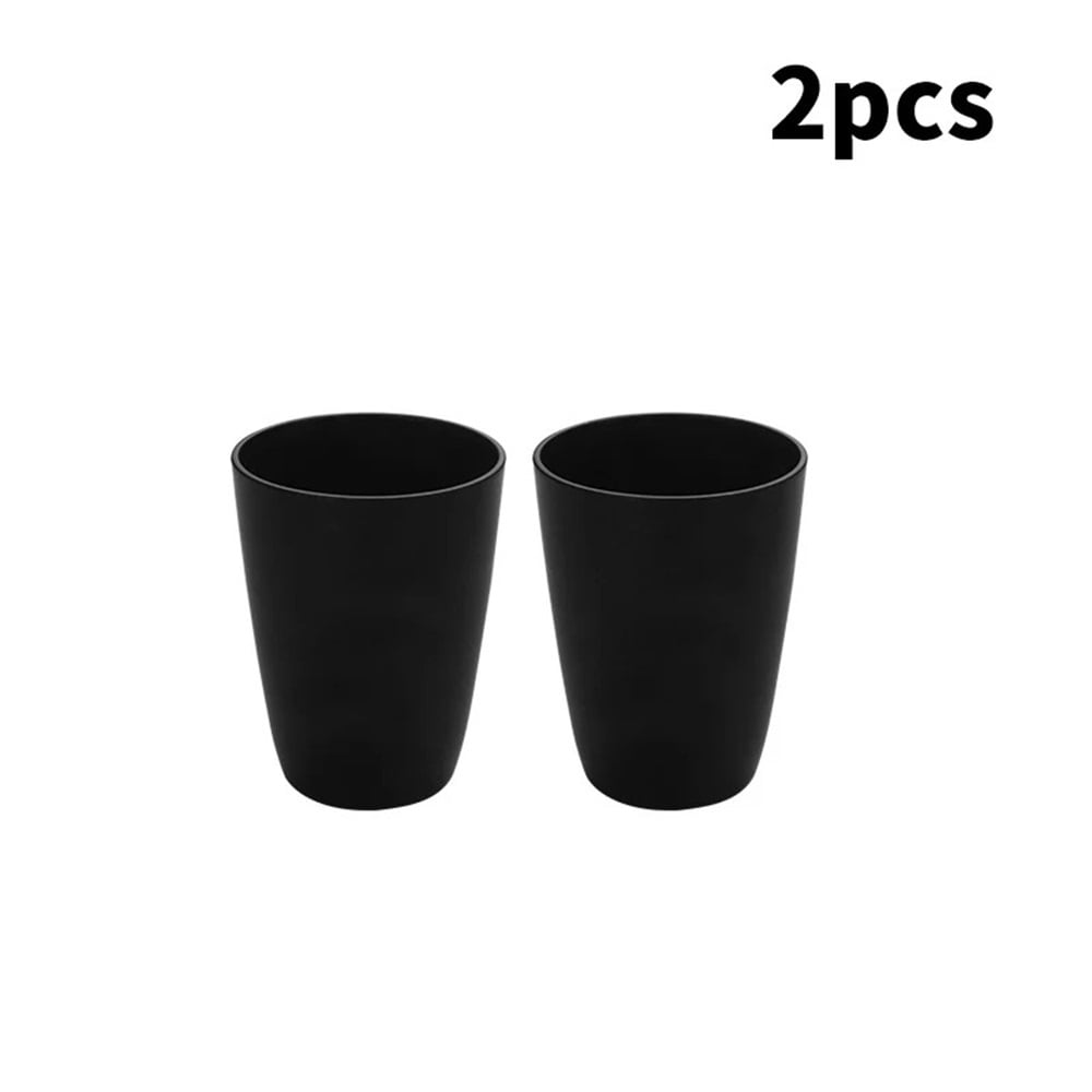 Click here for Mlsrgt 2/Pcs Plastic Material Black Reusable Cup S... prices