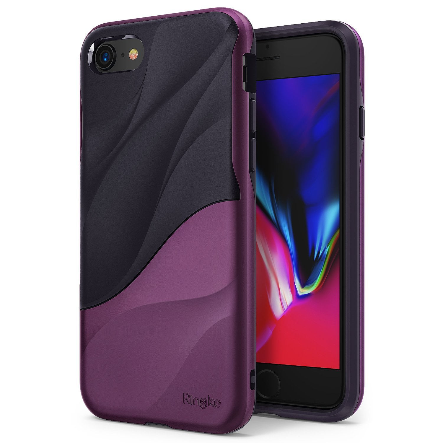 Ringke Wave Case Compatible With Iphone 8 Dual Layer Heavy Duty 3d