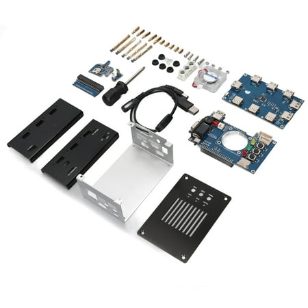 DIY Metal Housing Kit, Premium Material FPGA Kit Stable Performance 128mb SDRAM Board IOBoard V6 ...