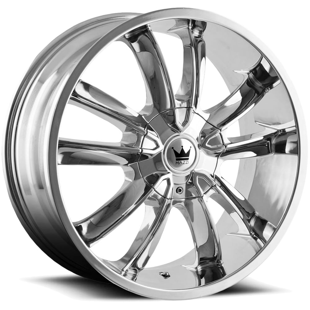 Mazzi 366 Obsession 20x8.5 5x110/5x115 +35mm Chrome Wheel Rim 20" Inch ...