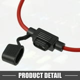 Unique Bargains 1 Set 7.5A Mini Blade Stye Fuse 12 AWG Fuse Holder 12 ...