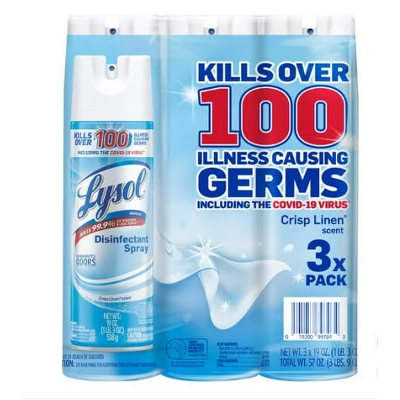 Lysol Professional Disinfectant Spray, Original Scent, 19 oz Aerosol ...