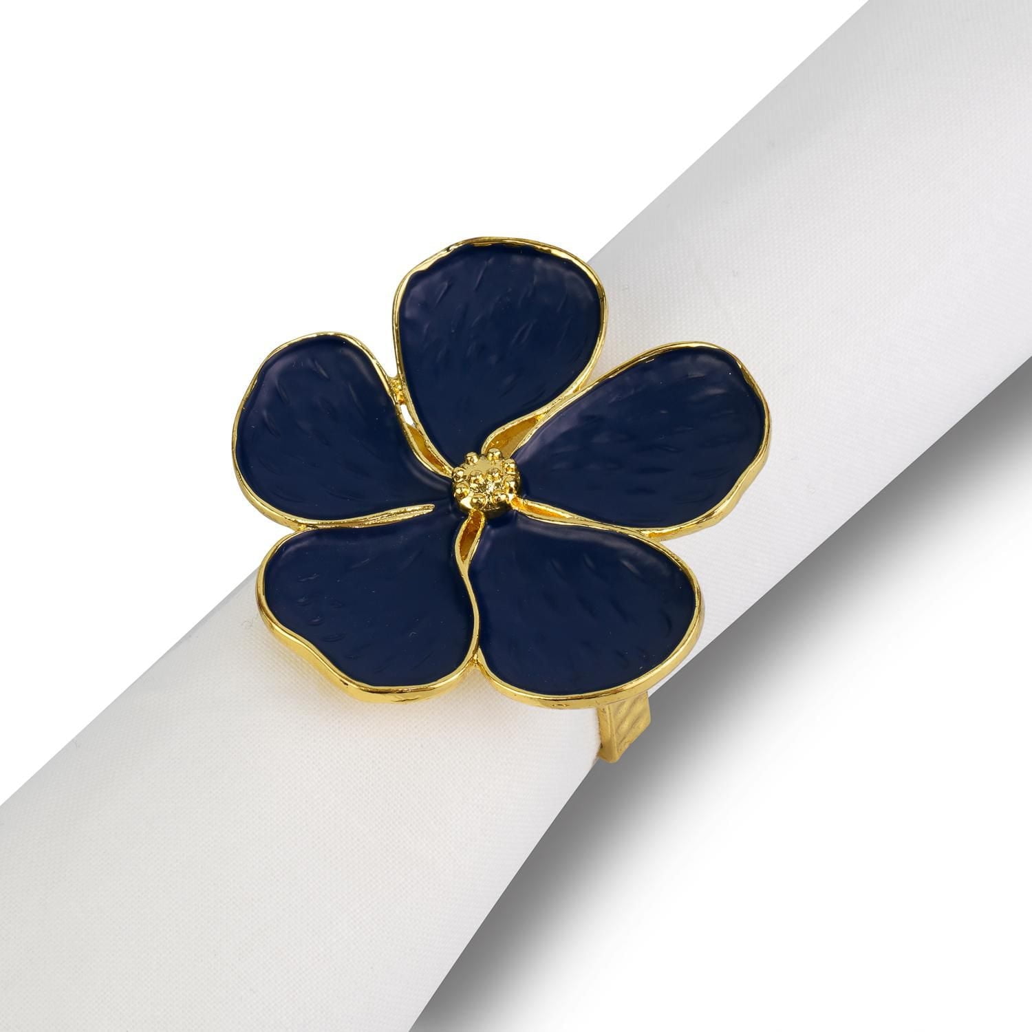 Click here for Brilliant Daisy Cobalt Napkin Ring  Set Of 4 prices