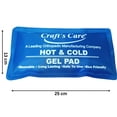 Craft's Care Hot & Cold Pack Gel Pad - Pain Relief Ice Pack ...