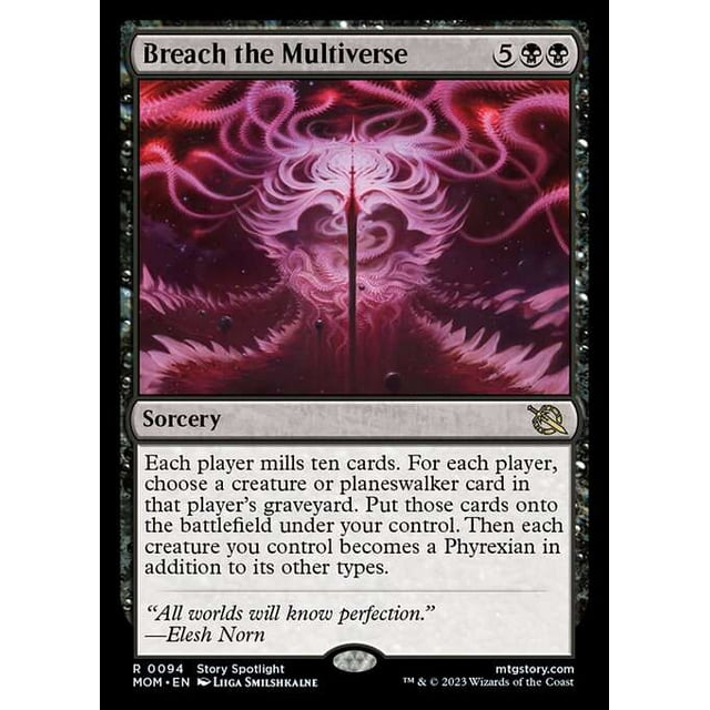 MtG March of the Machine Rare Breach the Multiverse - Walmart.com