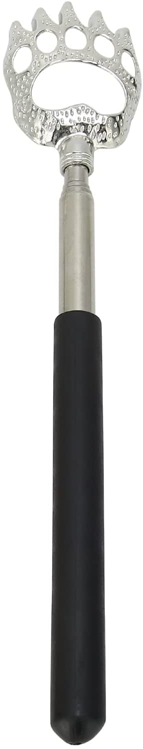 Telescoping Back Scratcher, Portable Extendable Bear Claws Metal Back ...