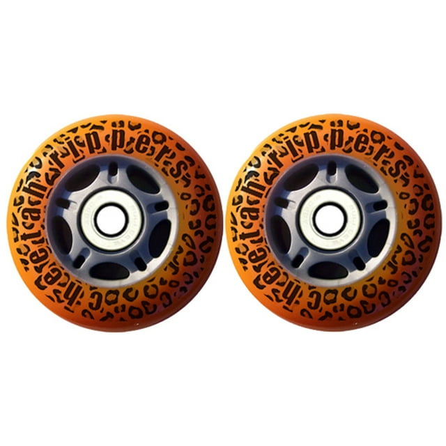 ORANGE CHEETAH Wheels for RIPSTICK ripstik wave board ABEC 9 - Walmart.com