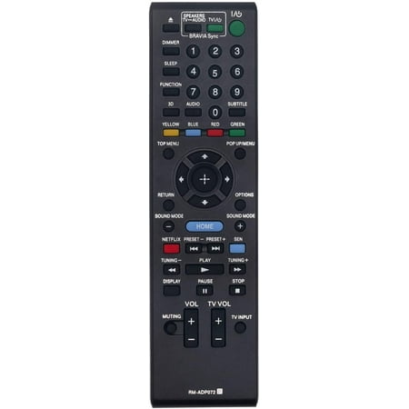 RM-ADP072 Replace Remote Control fit for Sony Blu-ray Disc DVD Player ...